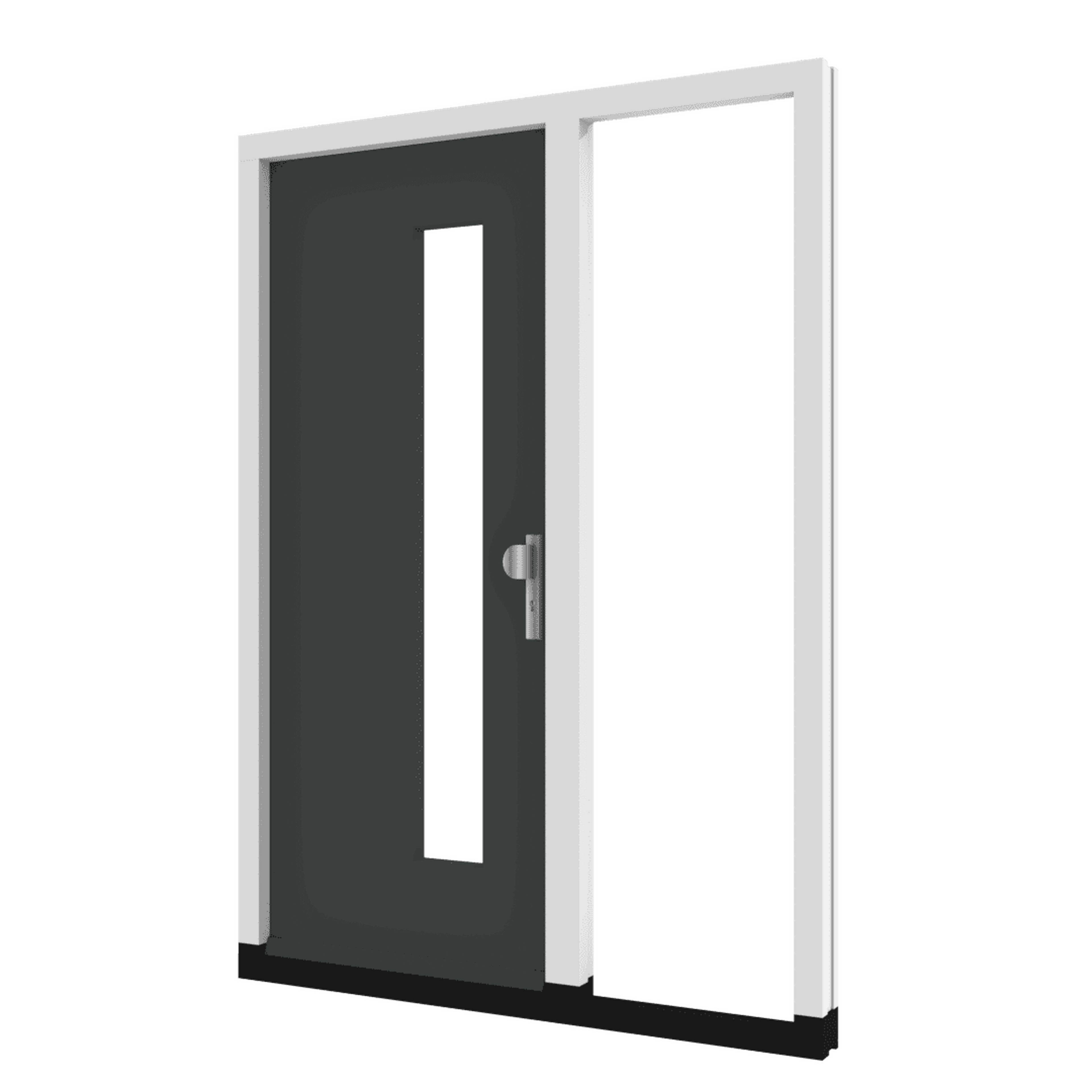 Houten voordeur met zijlicht rechts bestellen?